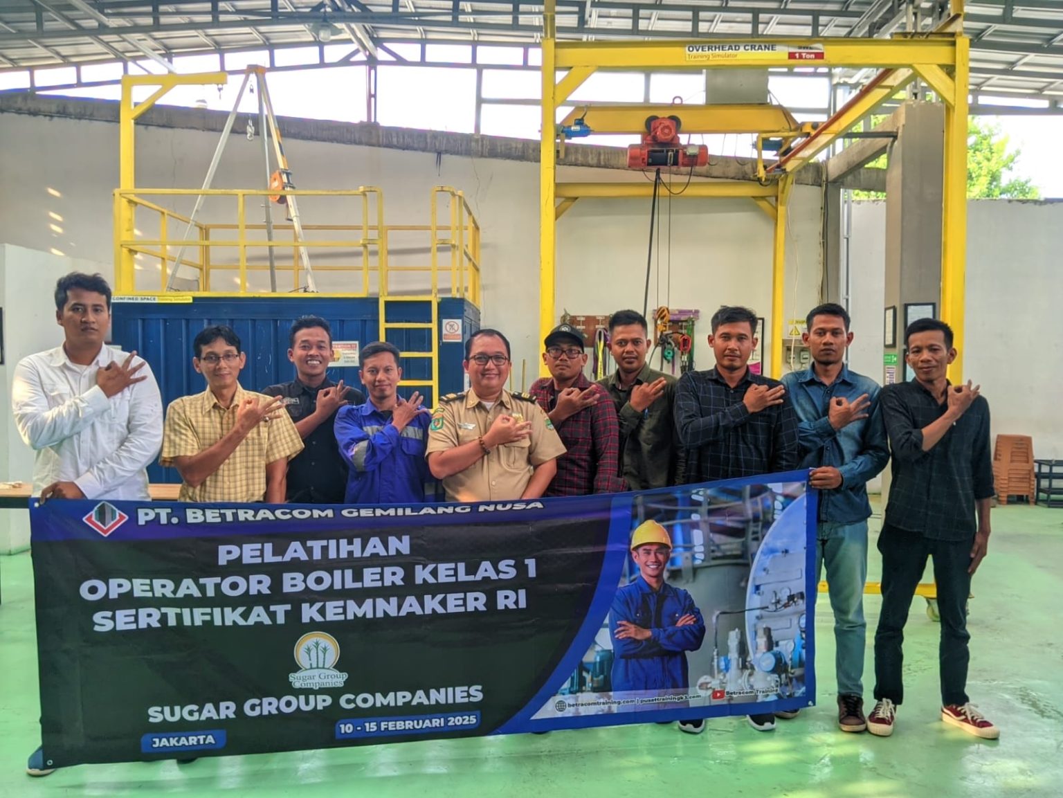 Pelatihan Operator Boiler